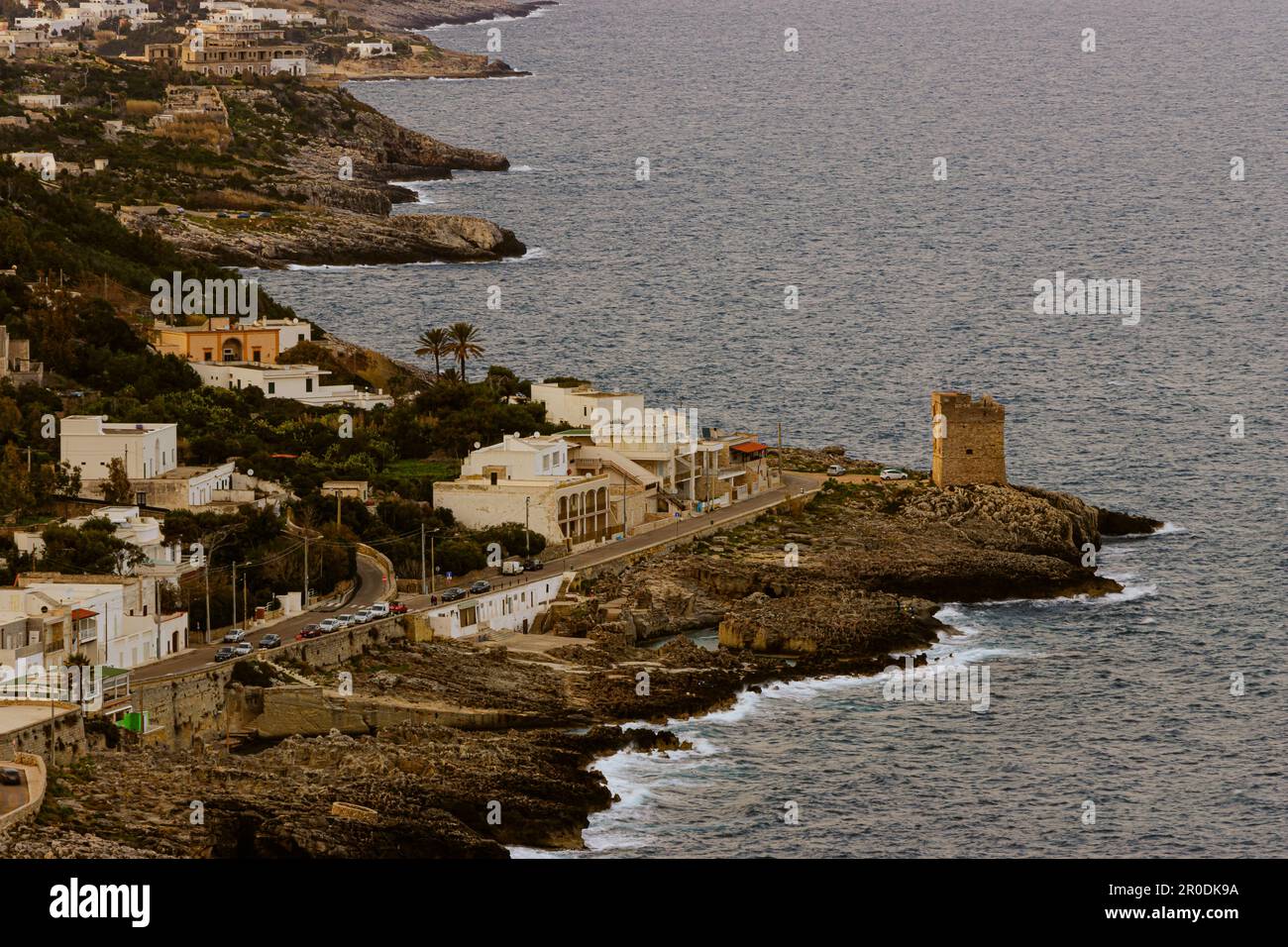 Salento Adriatic coast: viewpoint over Marina Serra - Salento, Puglia ...