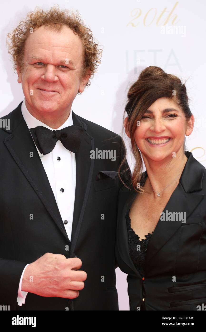 Dublin, Ireland. 7th May 2023. John C Reilly and and Alison Dickey ...