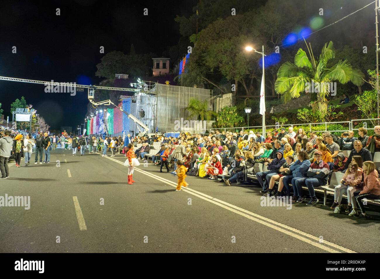 Before the parade, The February Carnival, Funchal, Madeira, Portugal ...