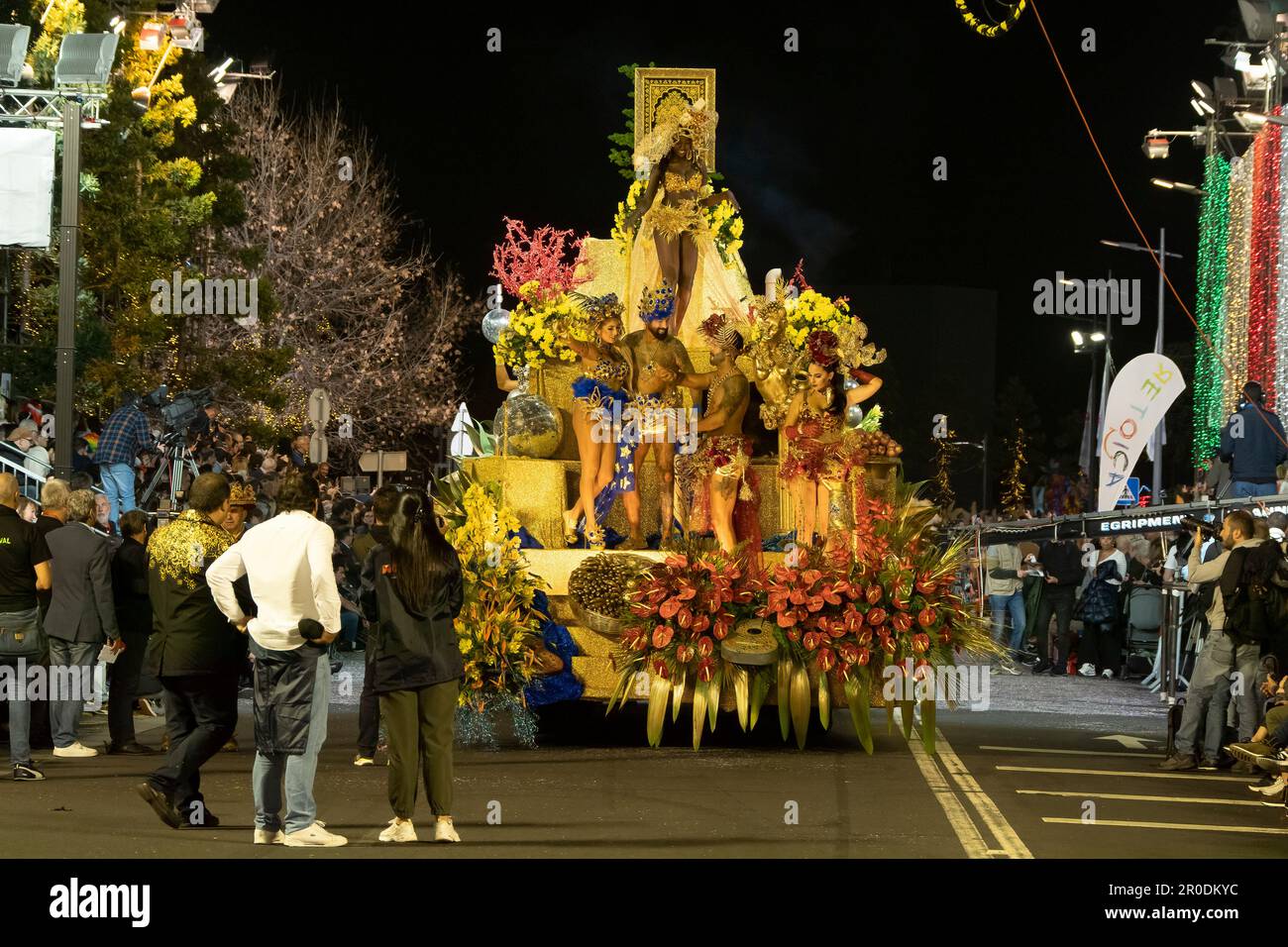 The Parade, The February Carnival, Funchal, Madeira, Portugal Stock ...