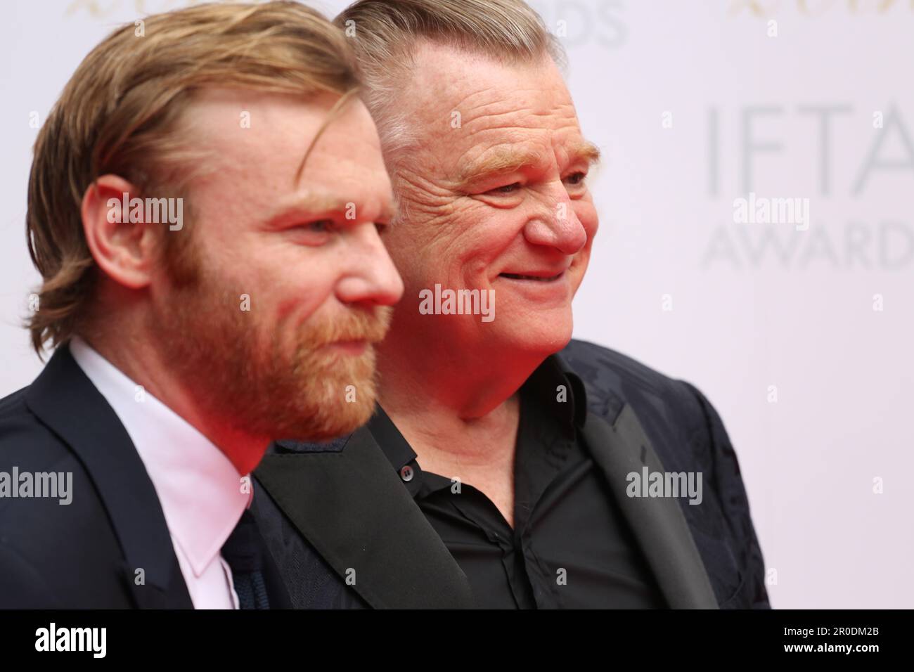 Dublin, Ireland. 7th May 2023. Brian Gleeson and Brendan Gleeson ...