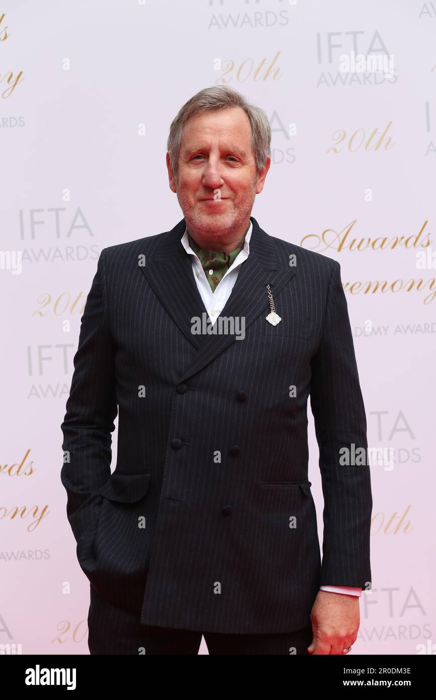 Dublin, Ireland. 7th May 2023. Michael Smiley arriving on the red ...