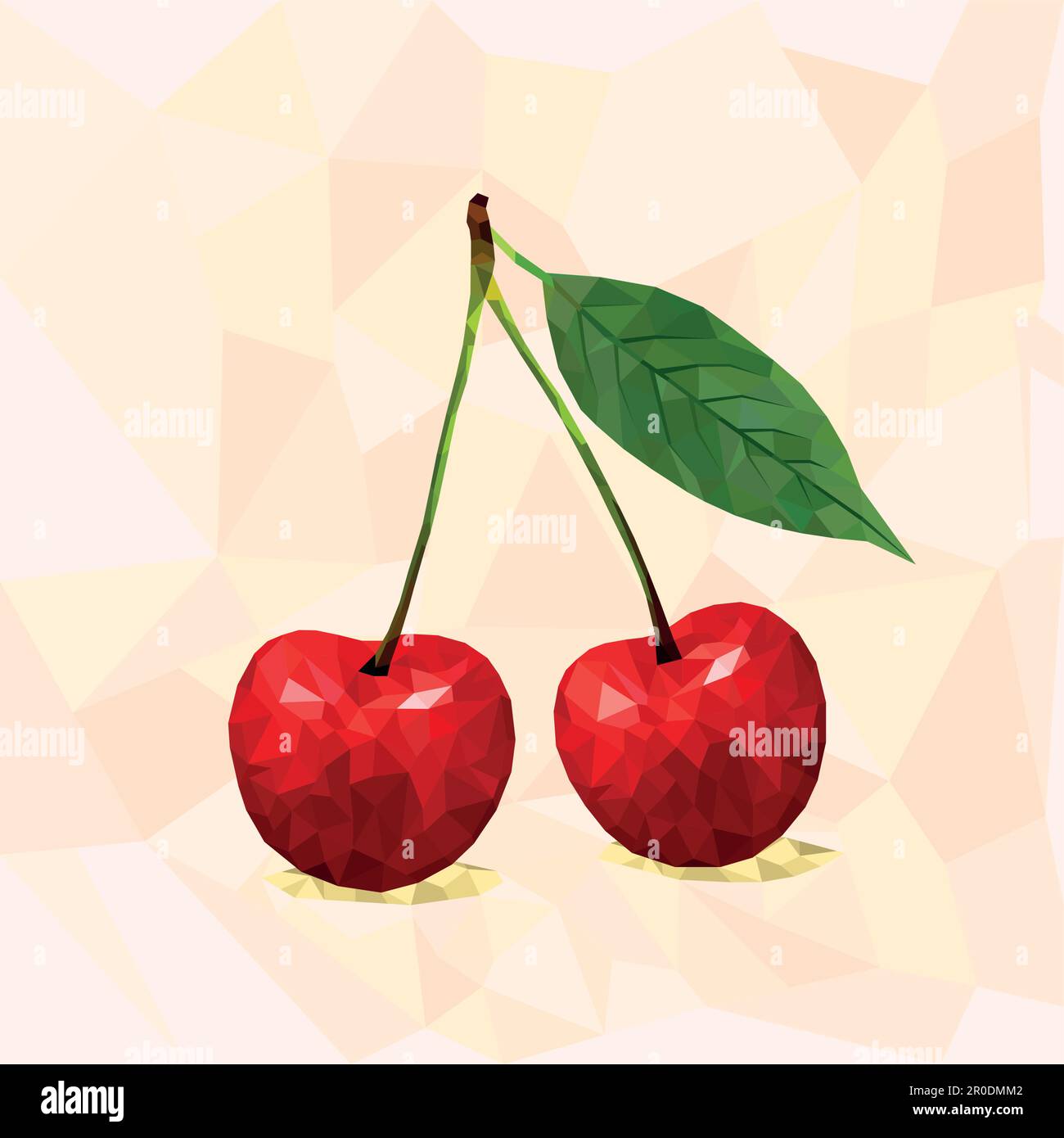 Polygon cherry hi-res stock photography and images - Alamy