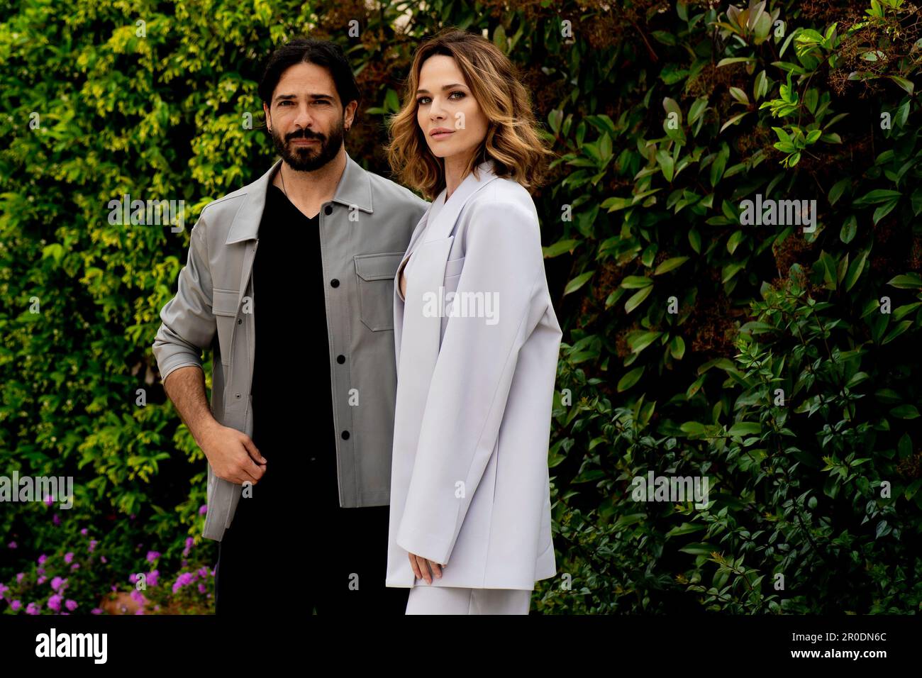 Rome, Italy, 8th May 2023, Laura Chiatti e Marco Bocci attends the ...