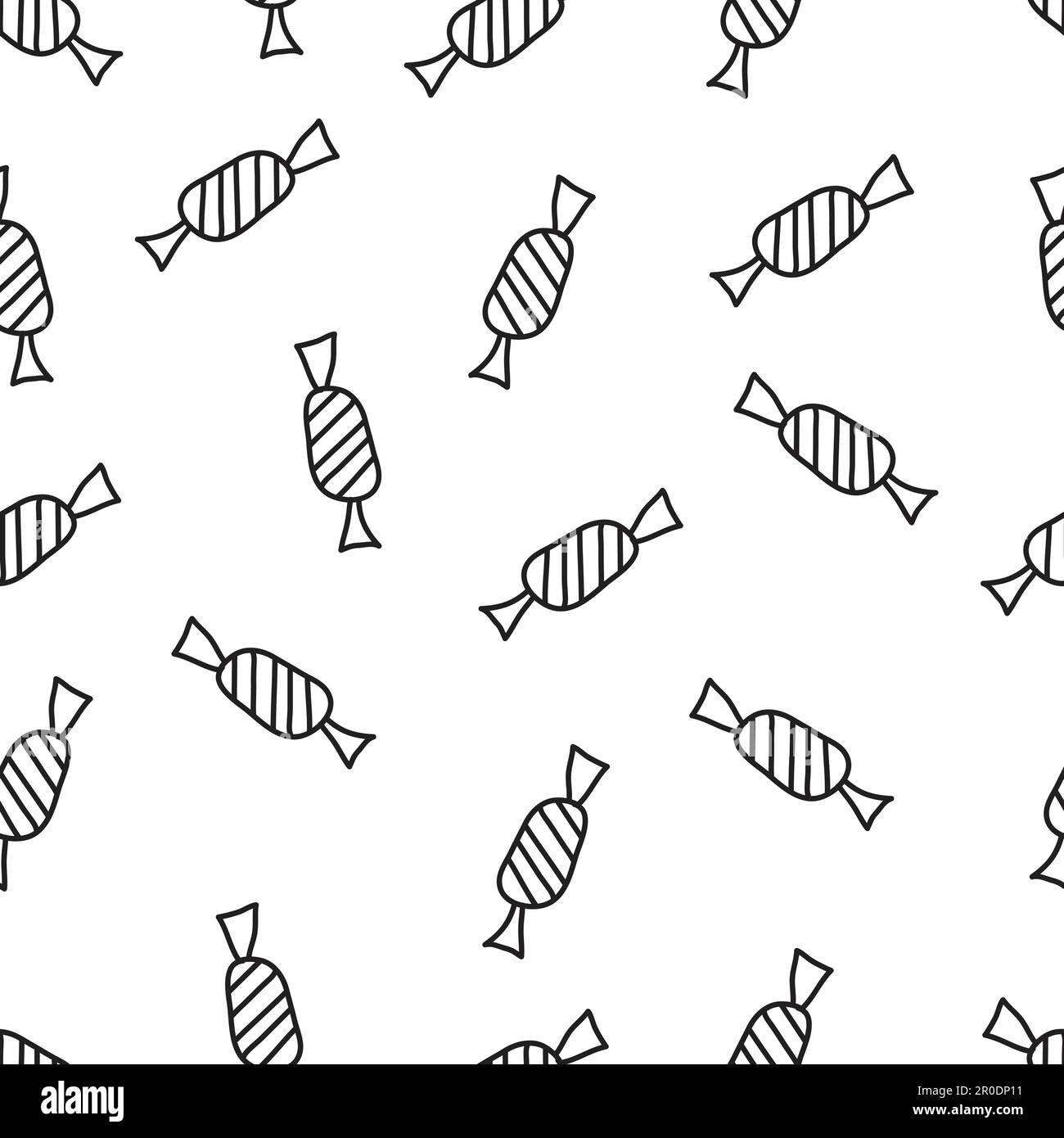 Doodle Art Seamless Pattern Stock Vector Image & Art - Alamy