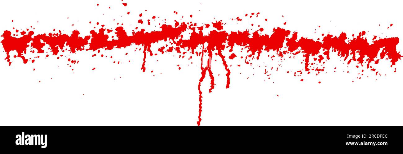 Red dripping blood flowing paint hi-res stock photography and images ...