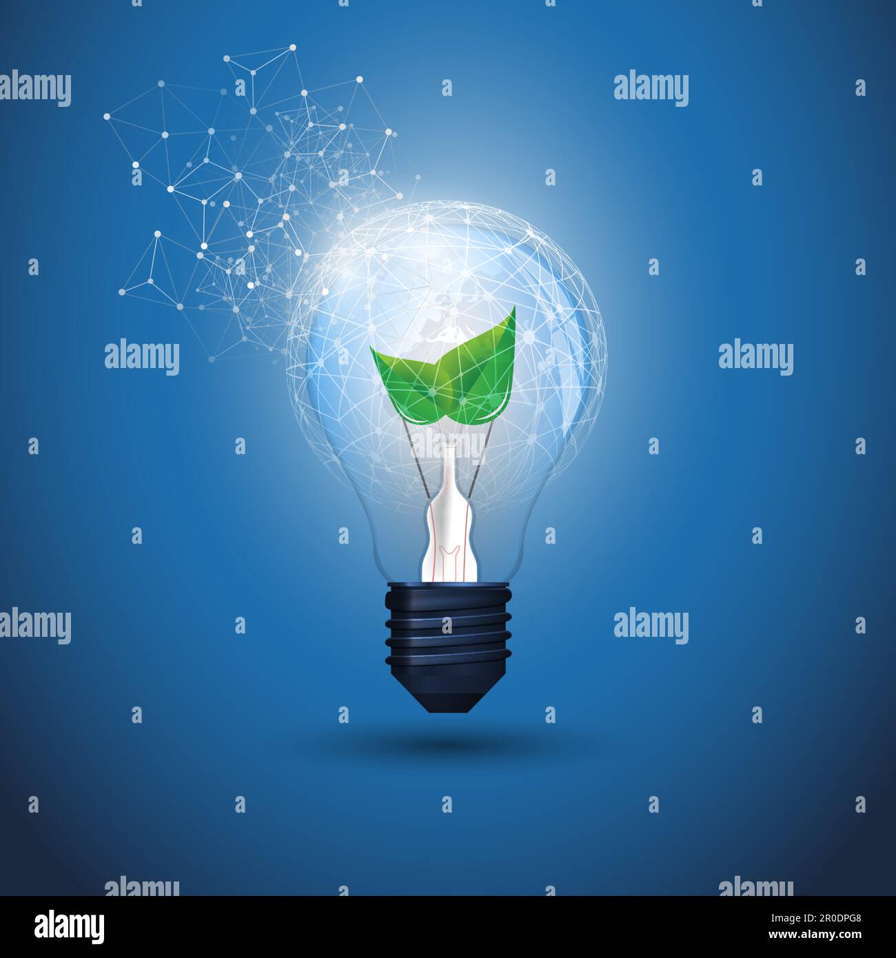 System light earth plant Stock Vector Images - Alamy