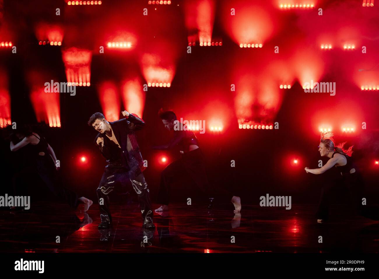 LIVERPOOL - Remo Forrer from Switzerland during the dress rehearsal for ...