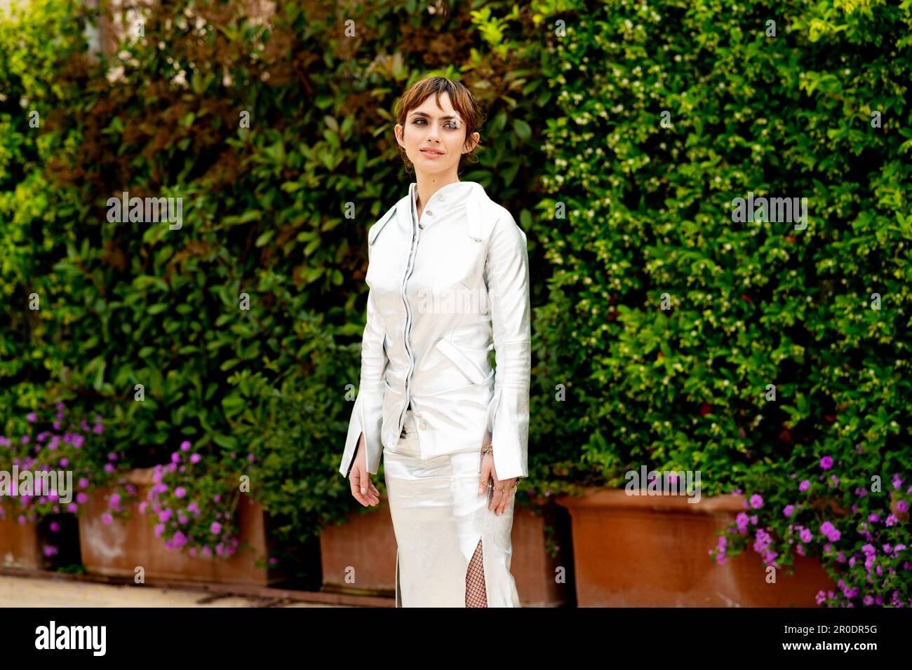 Rome, Italy, 8th May 2023, Hopper Jack Penn and Zoe Bleu Sidel attends ...
