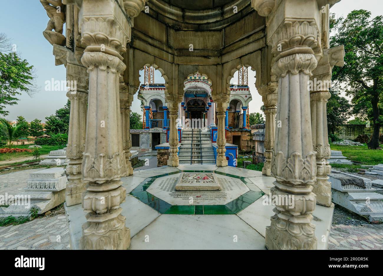 08 31 2008 Vintage Marble Canopy Over Charnarvind (Holy Footprints) of ...