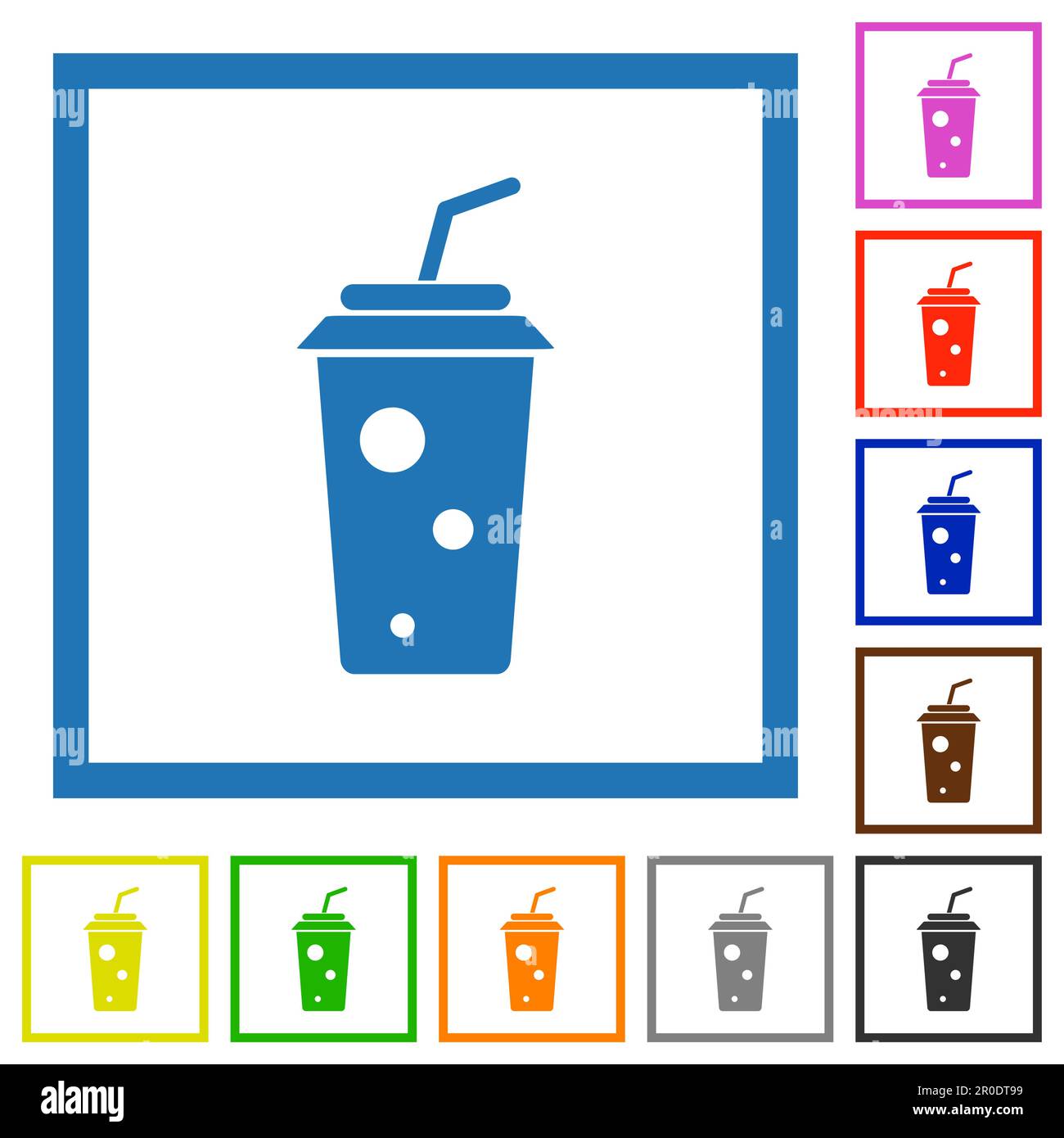 Straw frames Stock Vector Images - Alamy