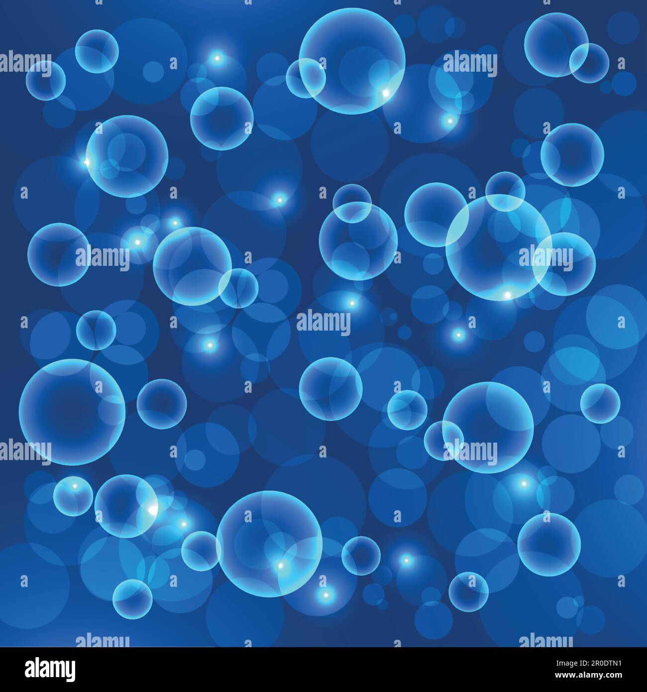 Transparent green liquid bubbles background Stock Vector Images - Alamy
