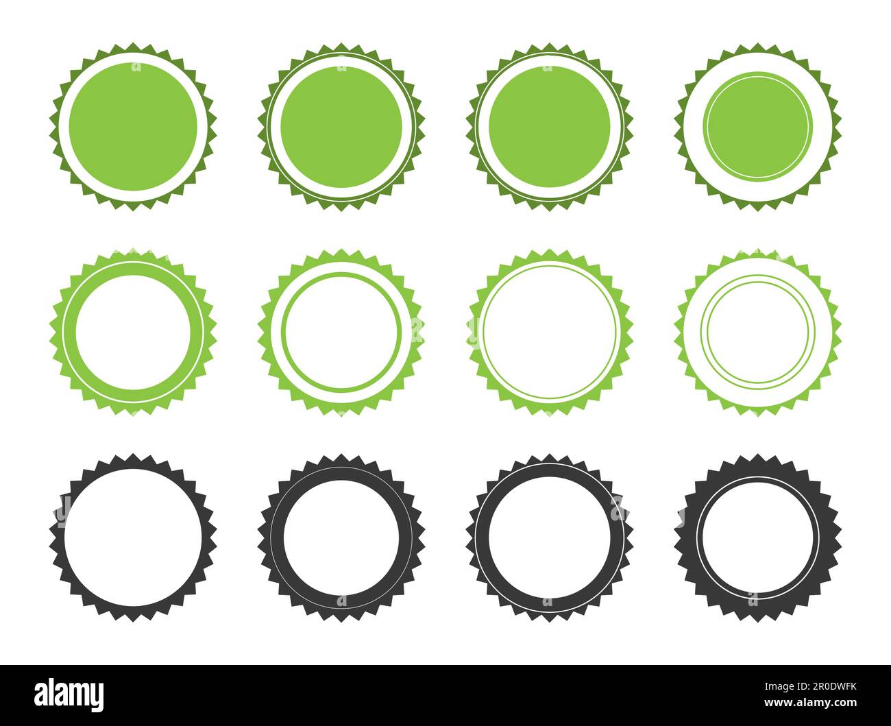 Circular stamps Stock Vector Images - Alamy