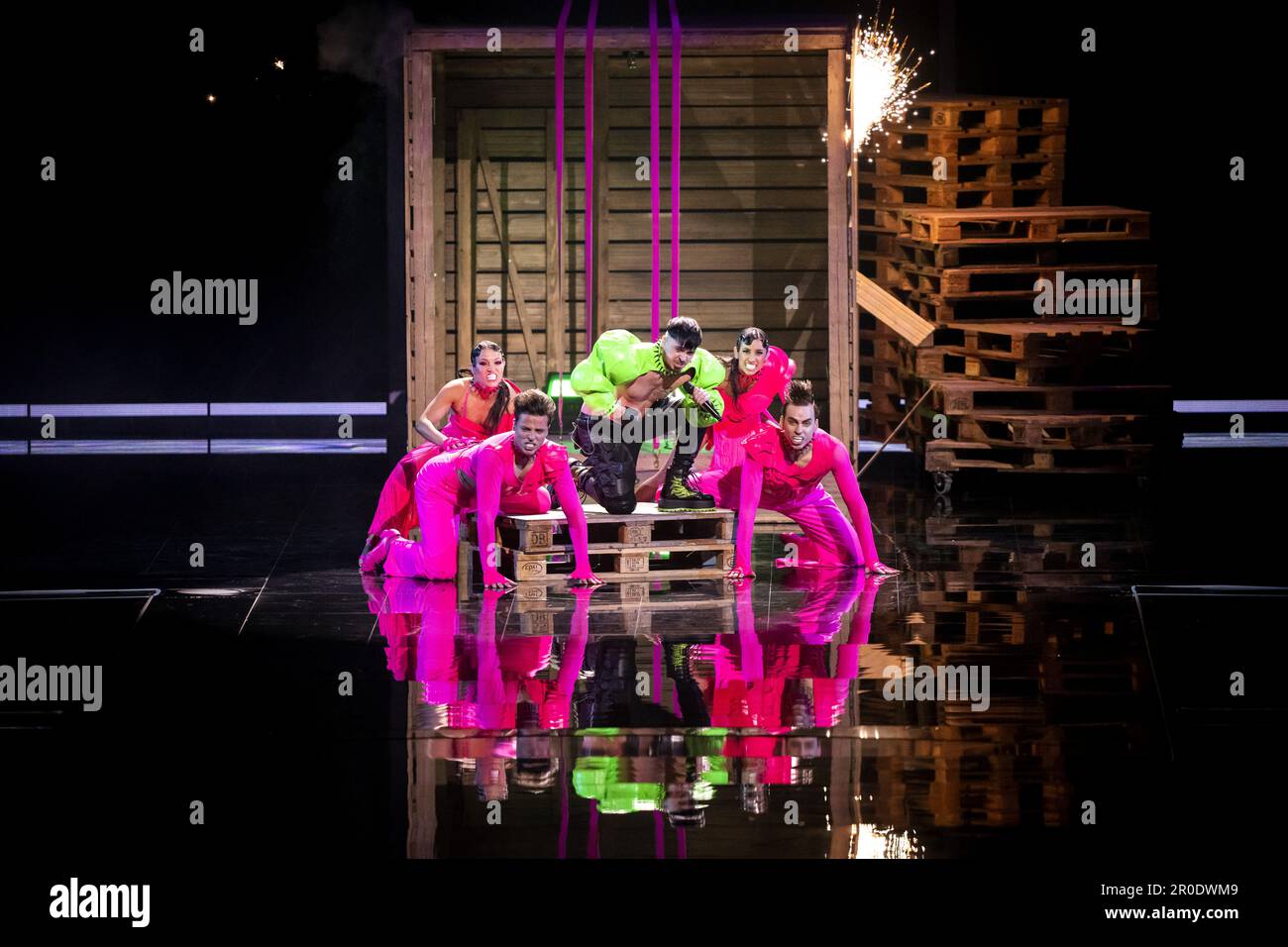 LIVERPOOL - Kaarija from Finland during the dress rehearsal for the ...