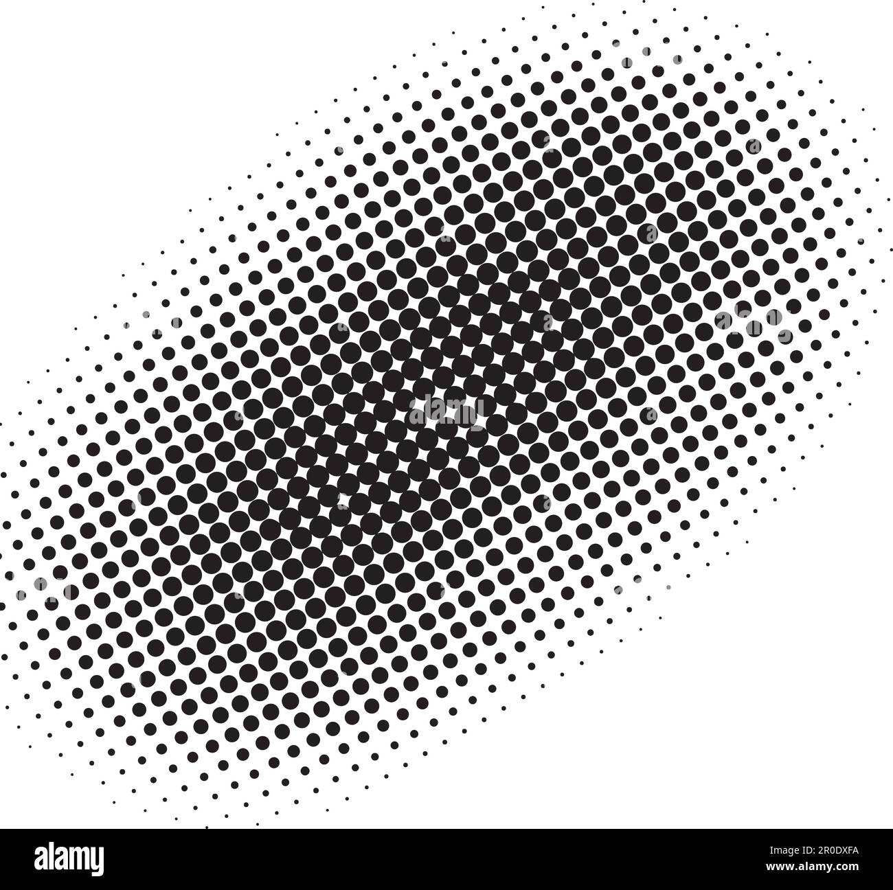 Abstract Halftone Design Round Template Stock Vector Image & Art - Alamy