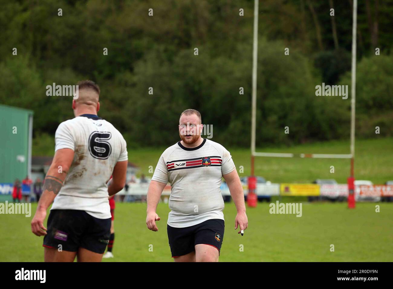 Carmarthen Athletic RFC v Tenby RFC WRU West Div 2 2023 - O Stock Photo ...