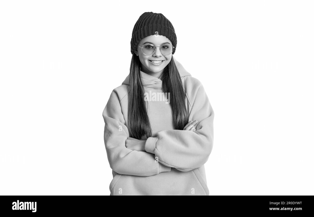 cool teenager girl style isolated on white background. style of ...