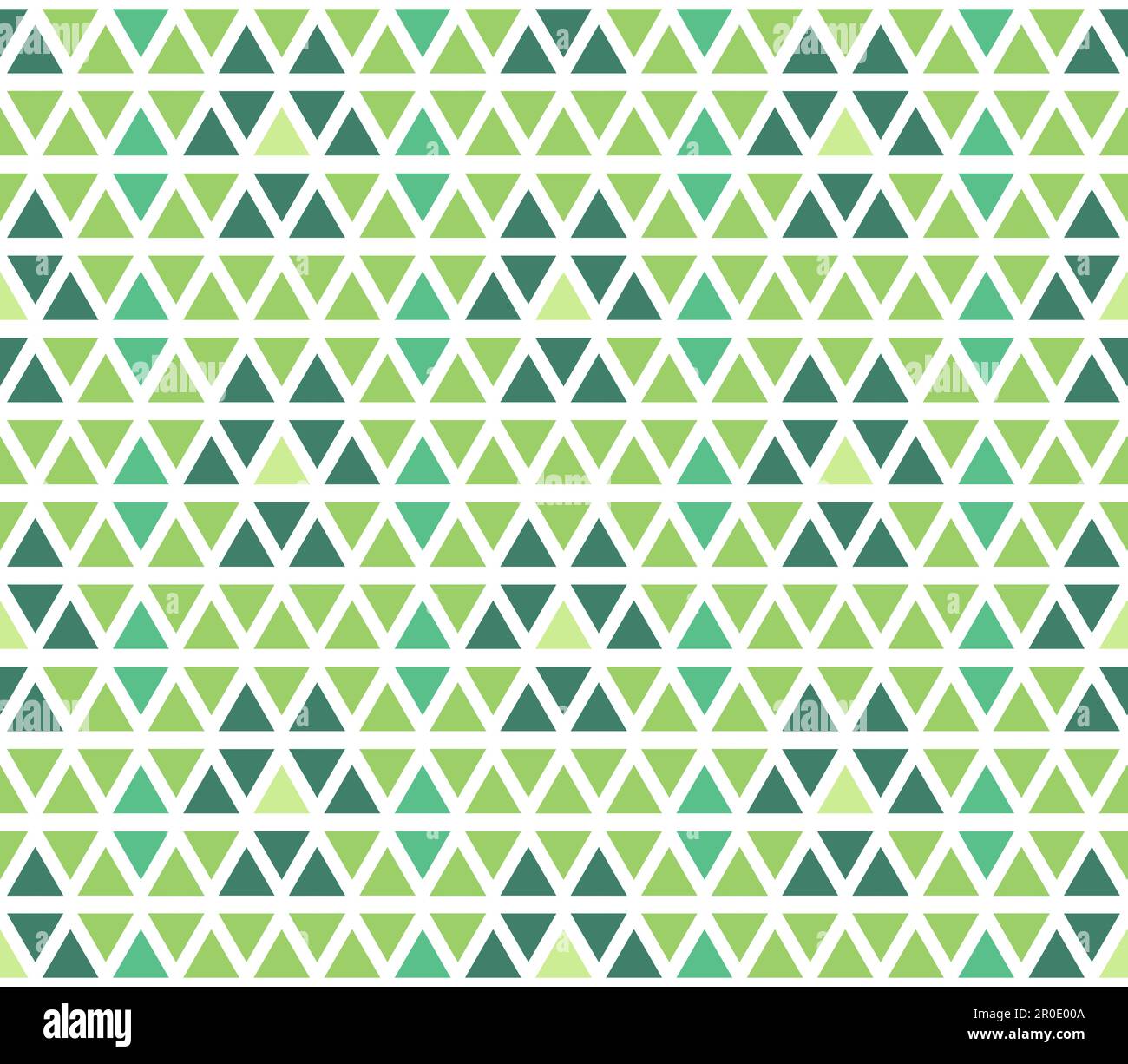 Seamless triangle geometric pattern. Retro ornament for textile and print. Vector Stock Vector ...