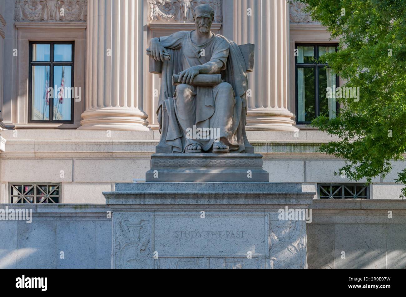 Study the Past at the National Archives, Washington DC USA Stock Photo ...