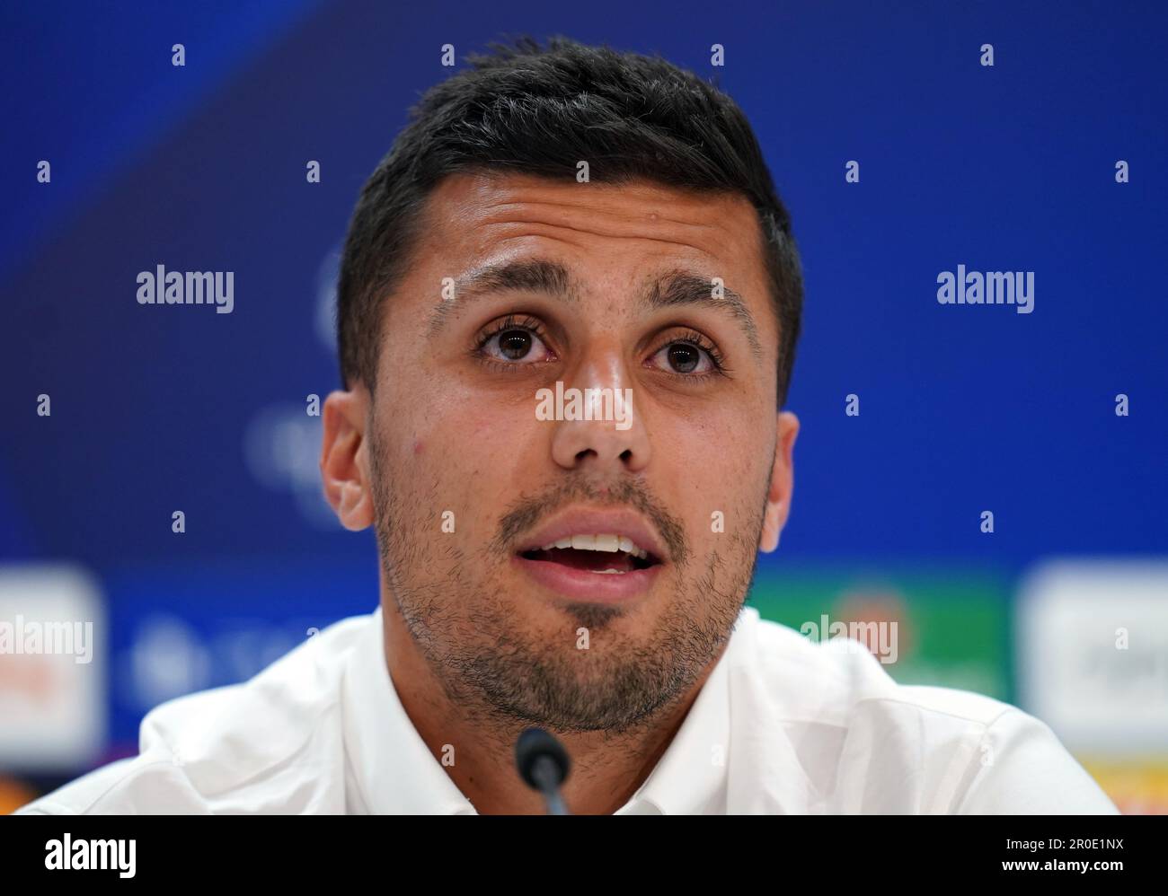 Manchester city press conference santiago bernabeu stadium m hi-res ...
