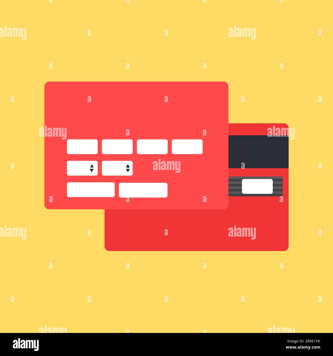 Web Template, Web Elements for site form of online shopping and enter ...