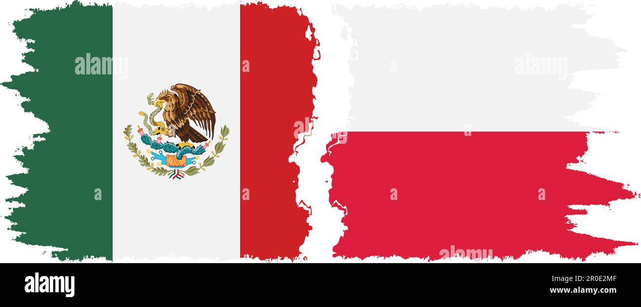 Flag mexico and poland Stock Vector Images - Alamy