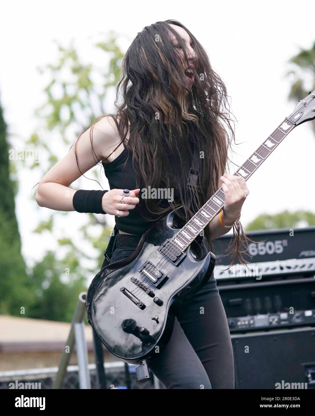 May 6, 2023: Musician - Allie Kay, guitarist for Jason Charles Miller ...