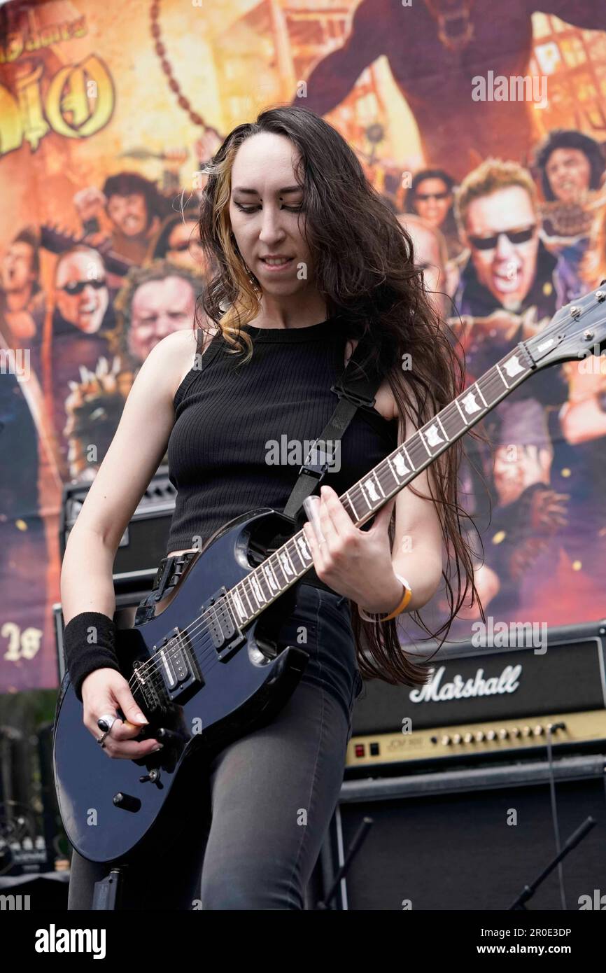 May 6, 2023: Musician - Allie Kay, guitarist for Jason Charles Miller ...