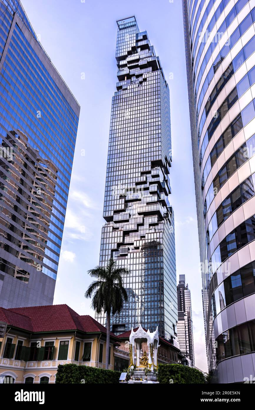 Mahanakhon building, Bangkok, Thailand Stock Photo - Alamy