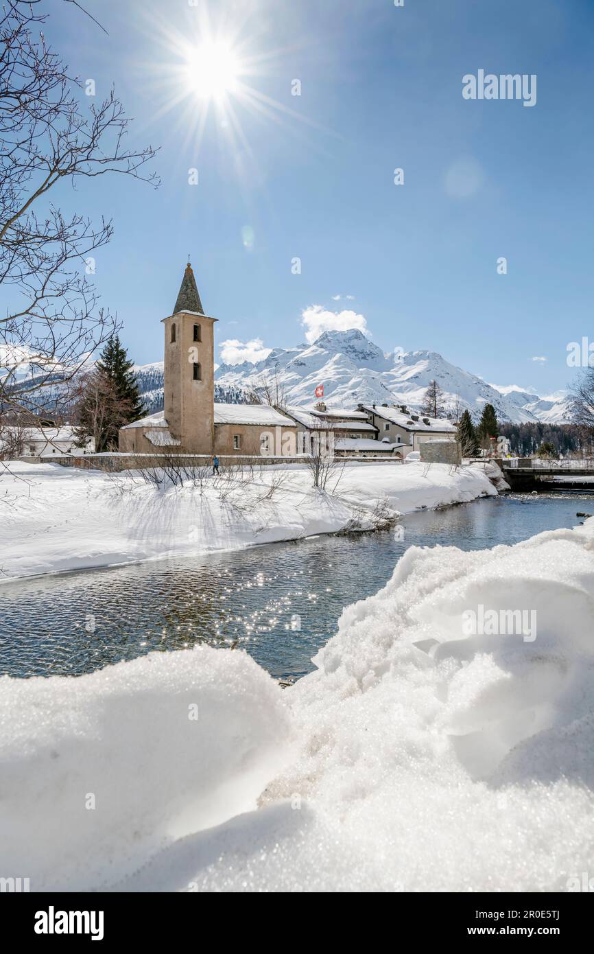 Switzerland, Sils im Engadin Stock Photo - Alamy