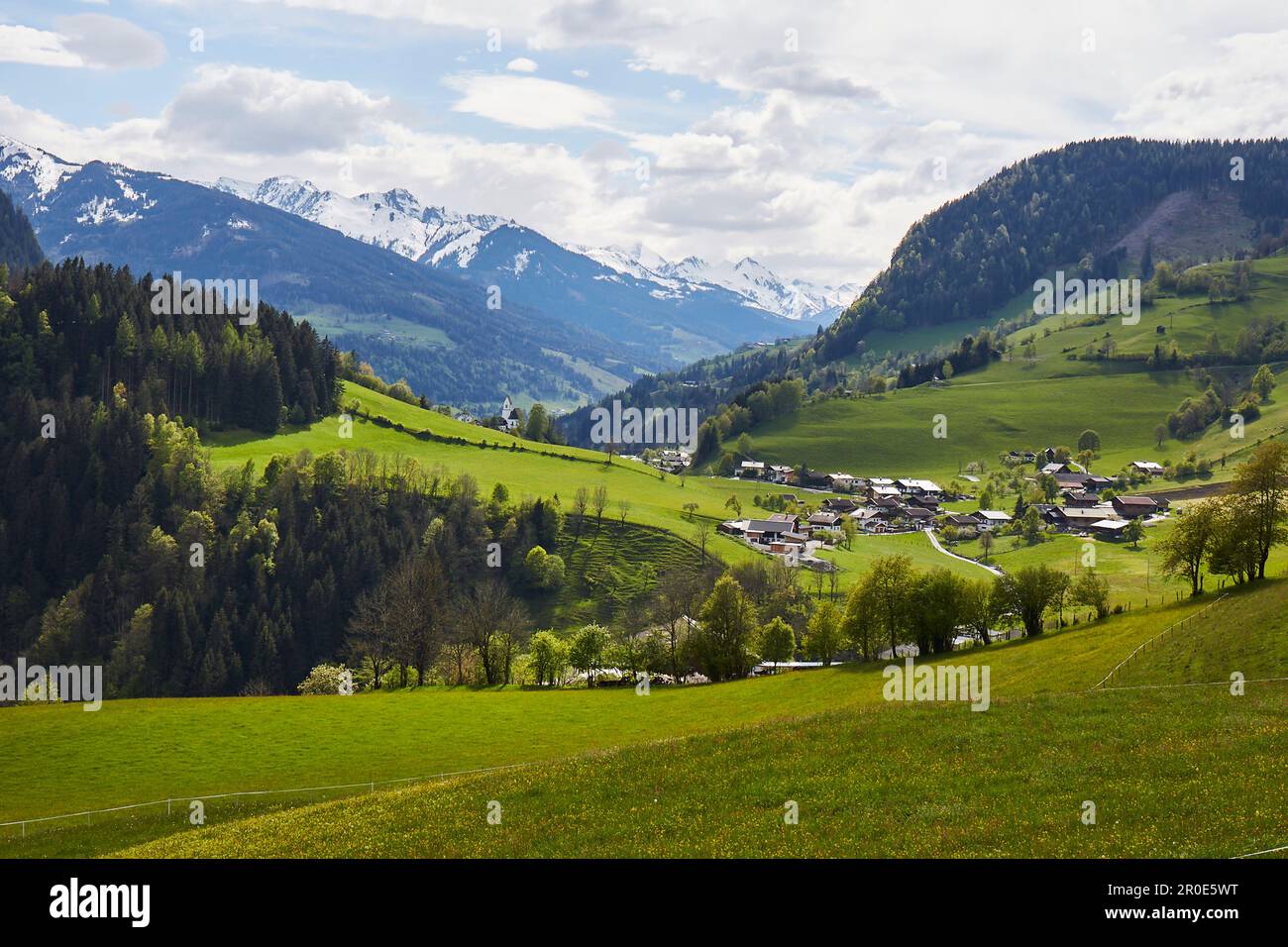 Goldegg am See, Pongau, Salzburger Land, Austria Stock Photo - Alamy