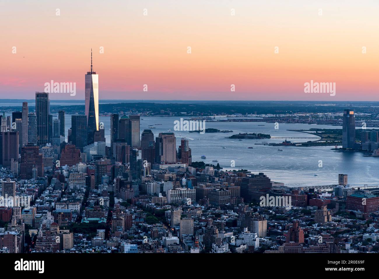 Manhattan, Hudson River, New York City, USA Stock Photo - Alamy