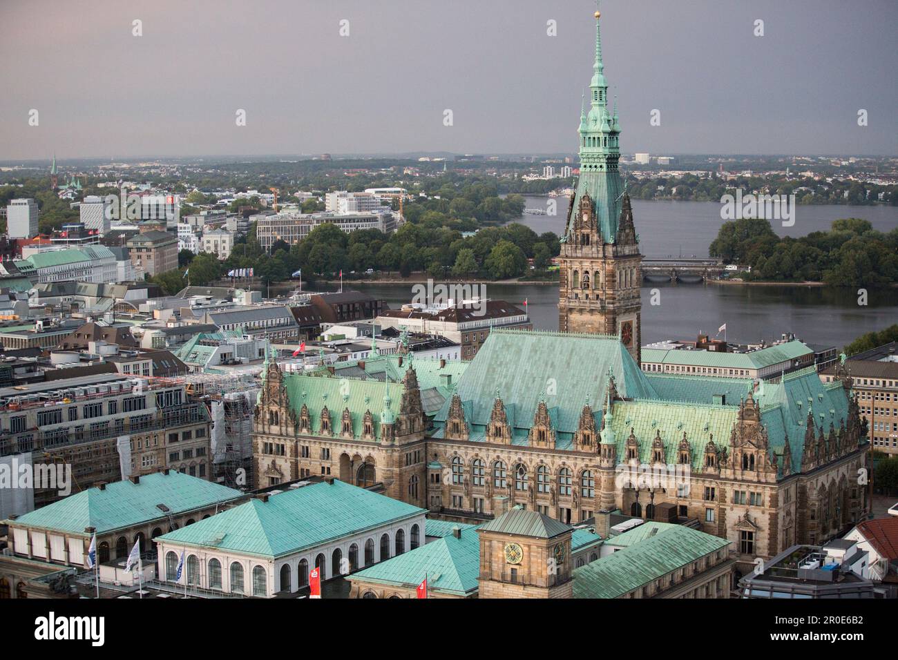 Birds eye view hamburg hi-res stock photography and images - Alamy