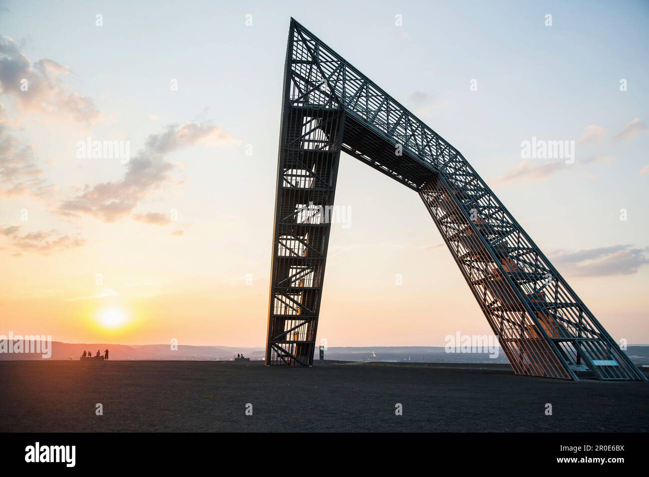 The Saar Polygon, a monument commemorating the coal mining industry ...