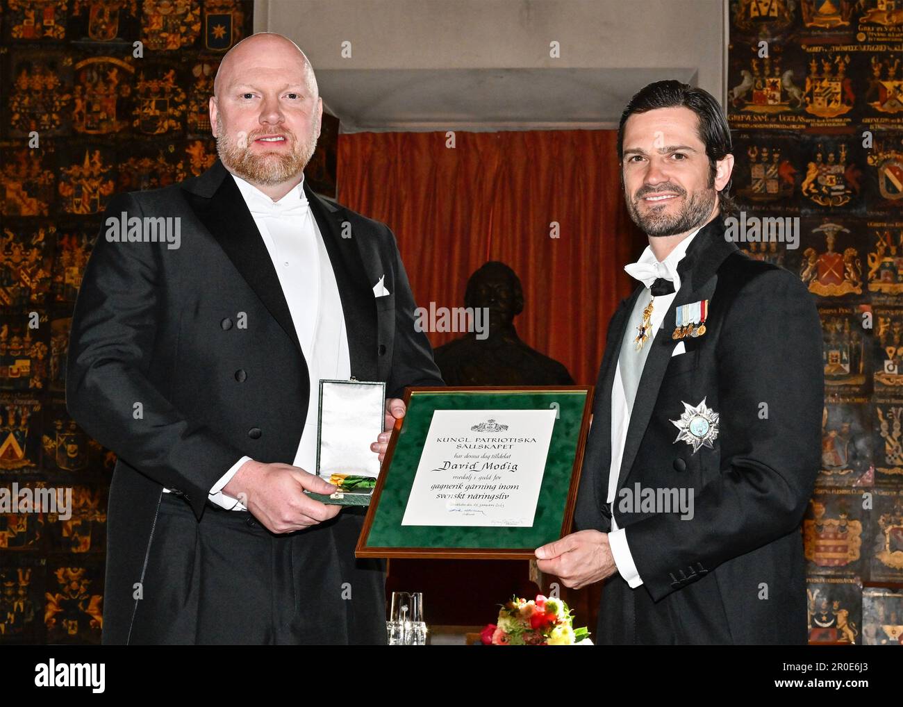 STOCKHOLM 20230508Sweden Prince Carl Philip presents the Royal ...
