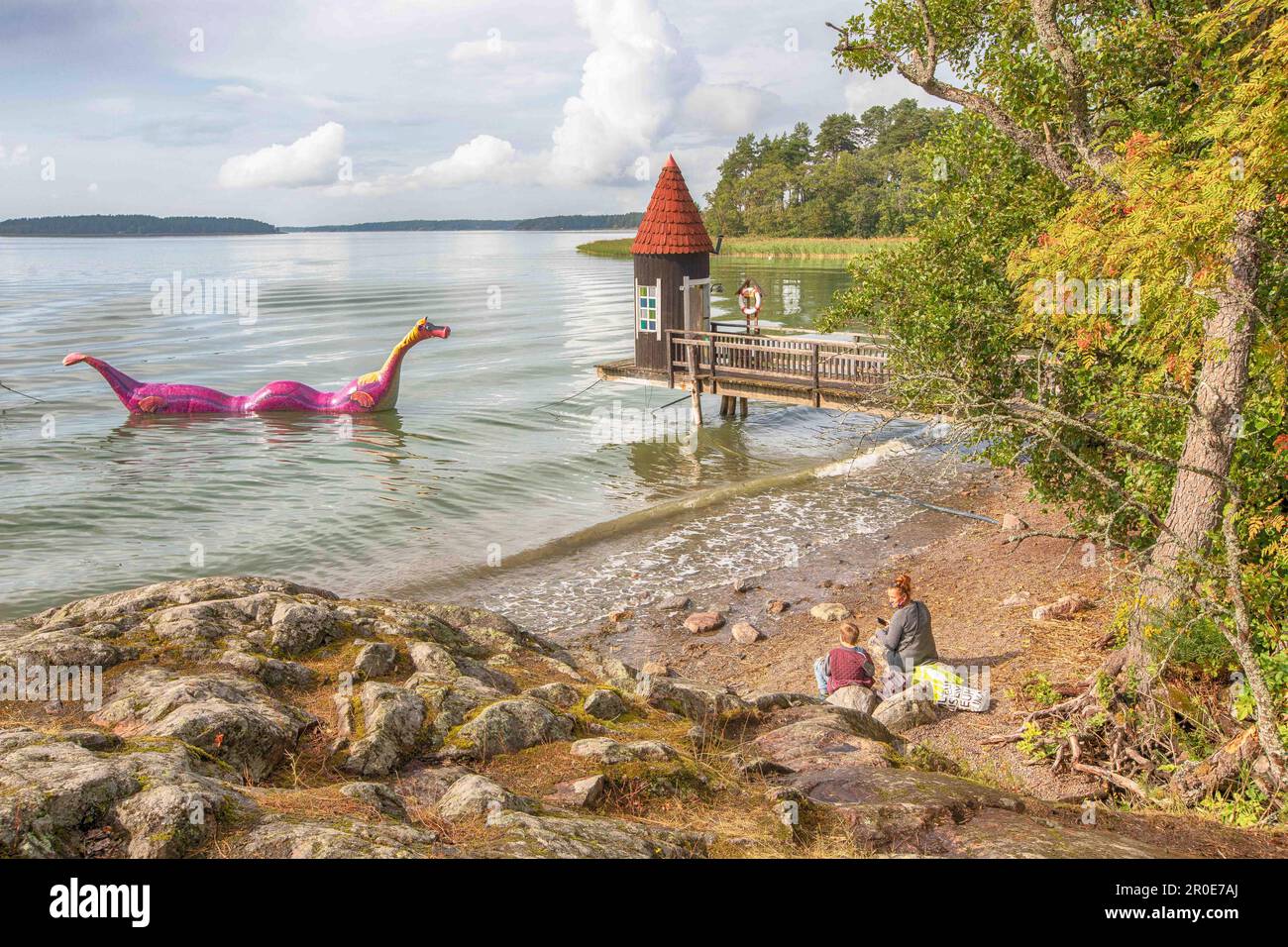 Mumin World, themepark in Naantali, Varsinais-Soumi, Finland Stock ...