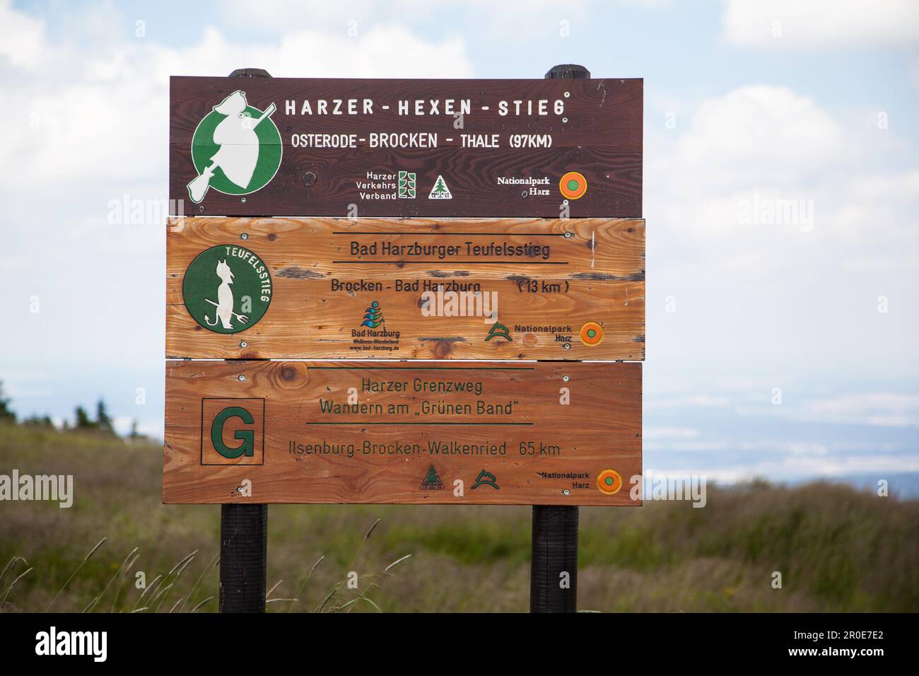 Harz Witches' Staircase Stock Photo - Alamy