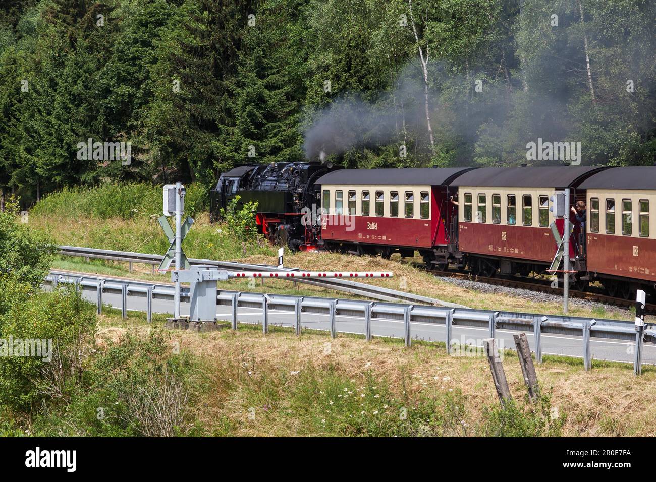 Harz narrow gauge railway Stock Photo - Alamy