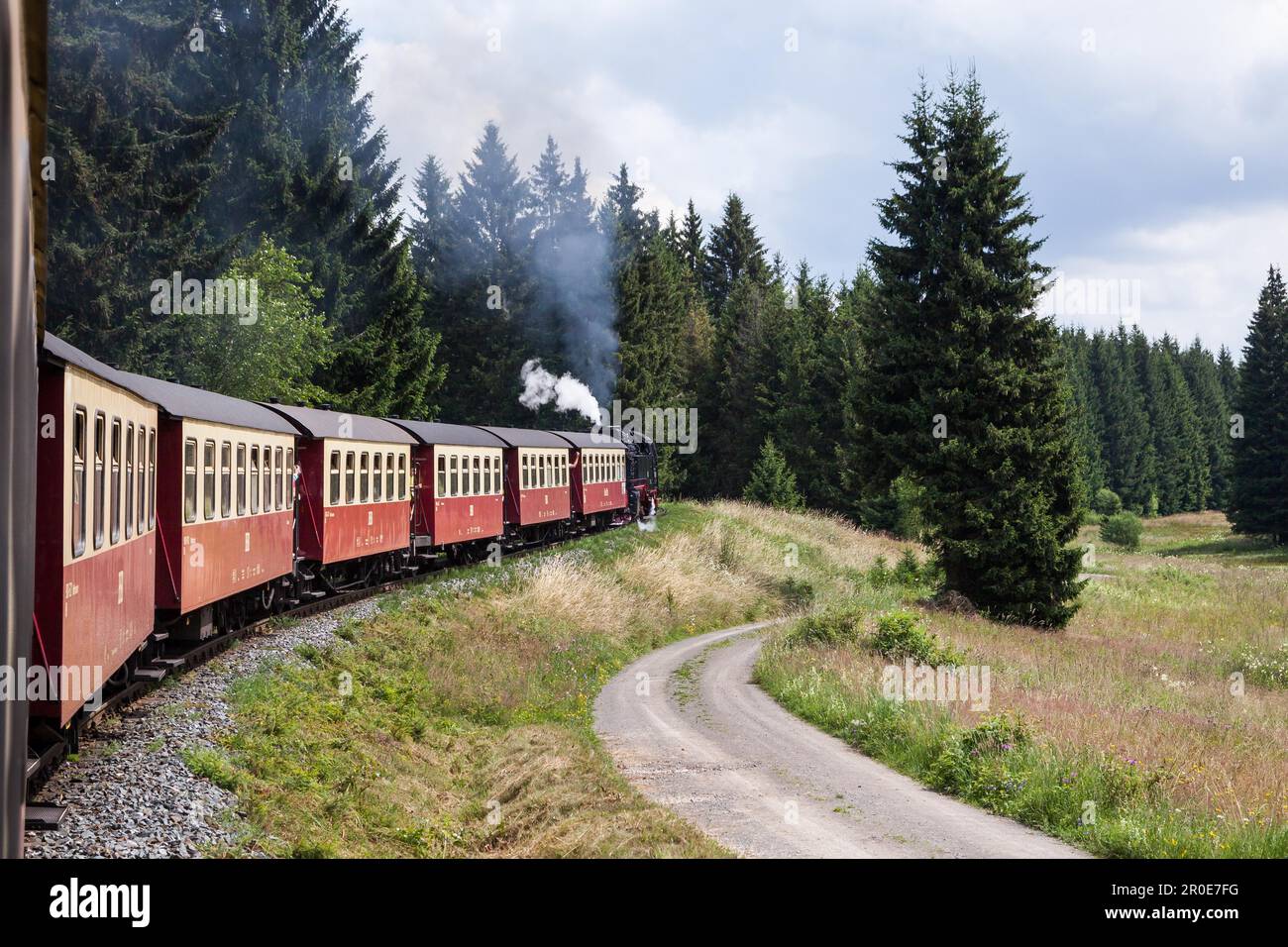 Harz narrow gauge railway Stock Photo - Alamy