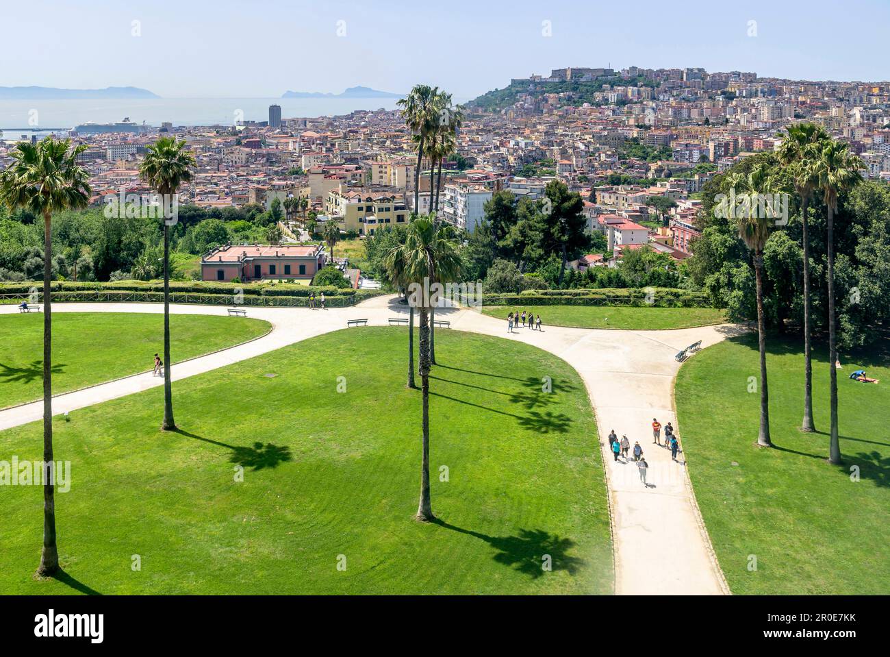 Museo di Capodimonte park, Naples, Italy Stock Photo - Alamy