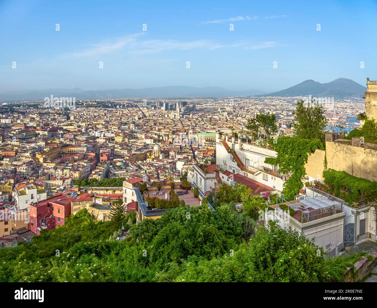 A view of Vomero, Naples, Campania, Italy Stock Photo - Alamy