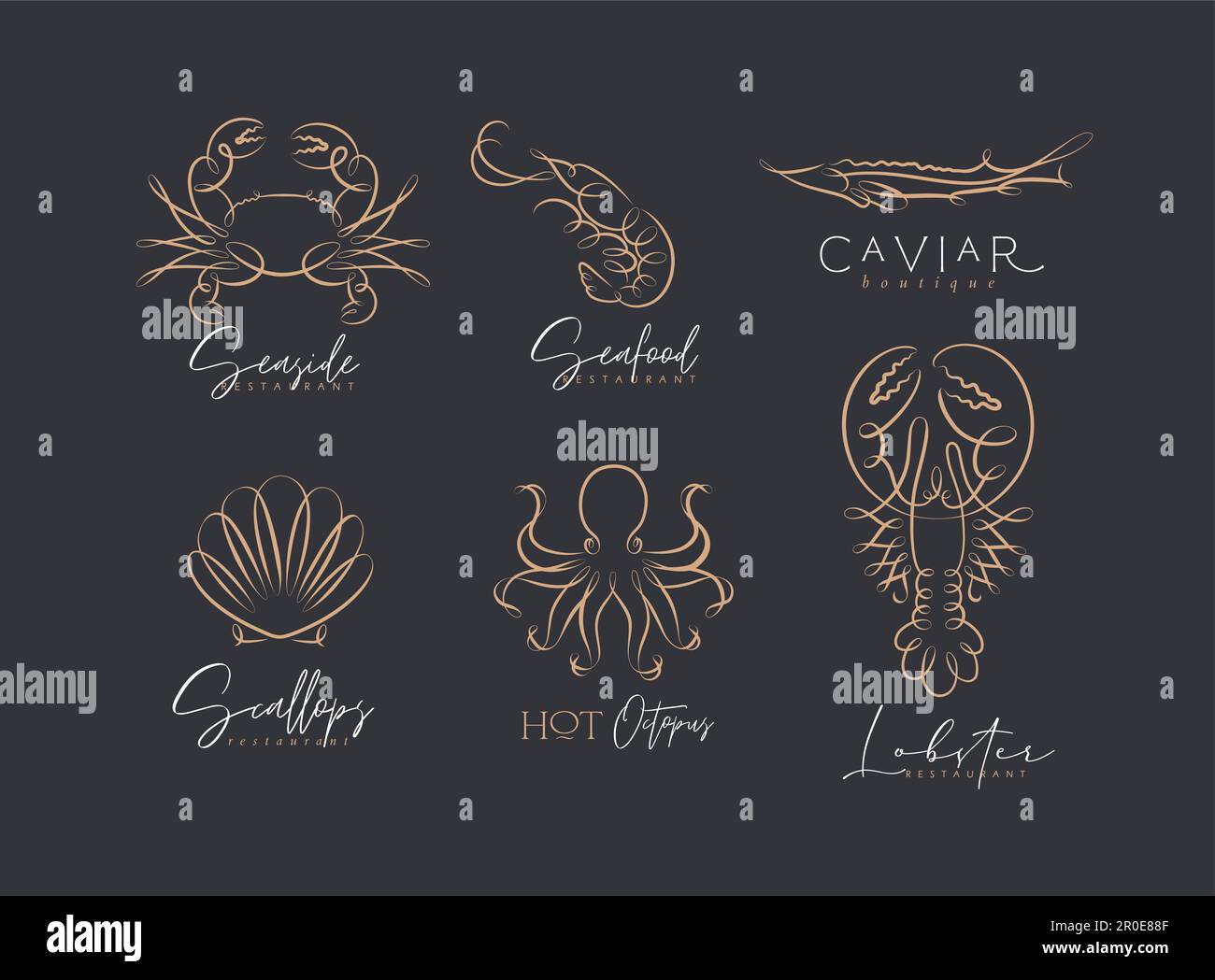 Dolphin sea monster Stock Vector Images - Alamy