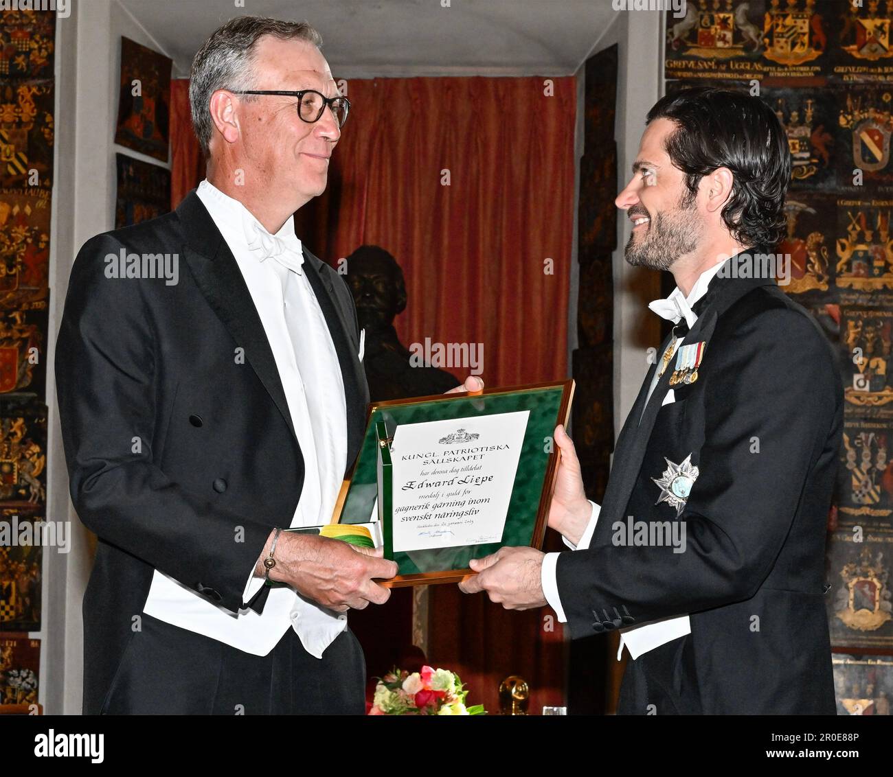 STOCKHOLM 20230508Sweden Prince Carl Philip presents the Royal ...