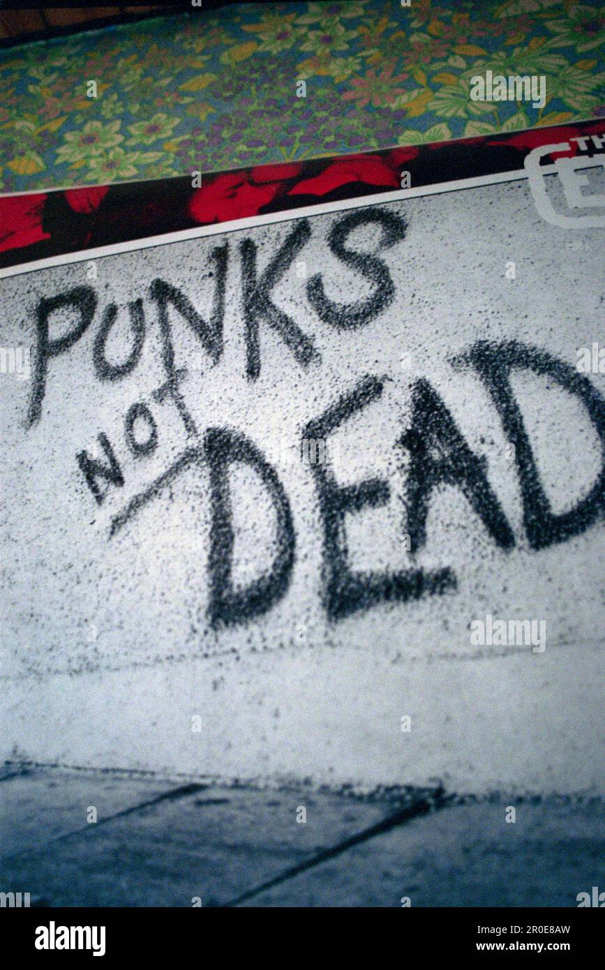 Graffiti, punk scene, Germany Stock Photo - Alamy