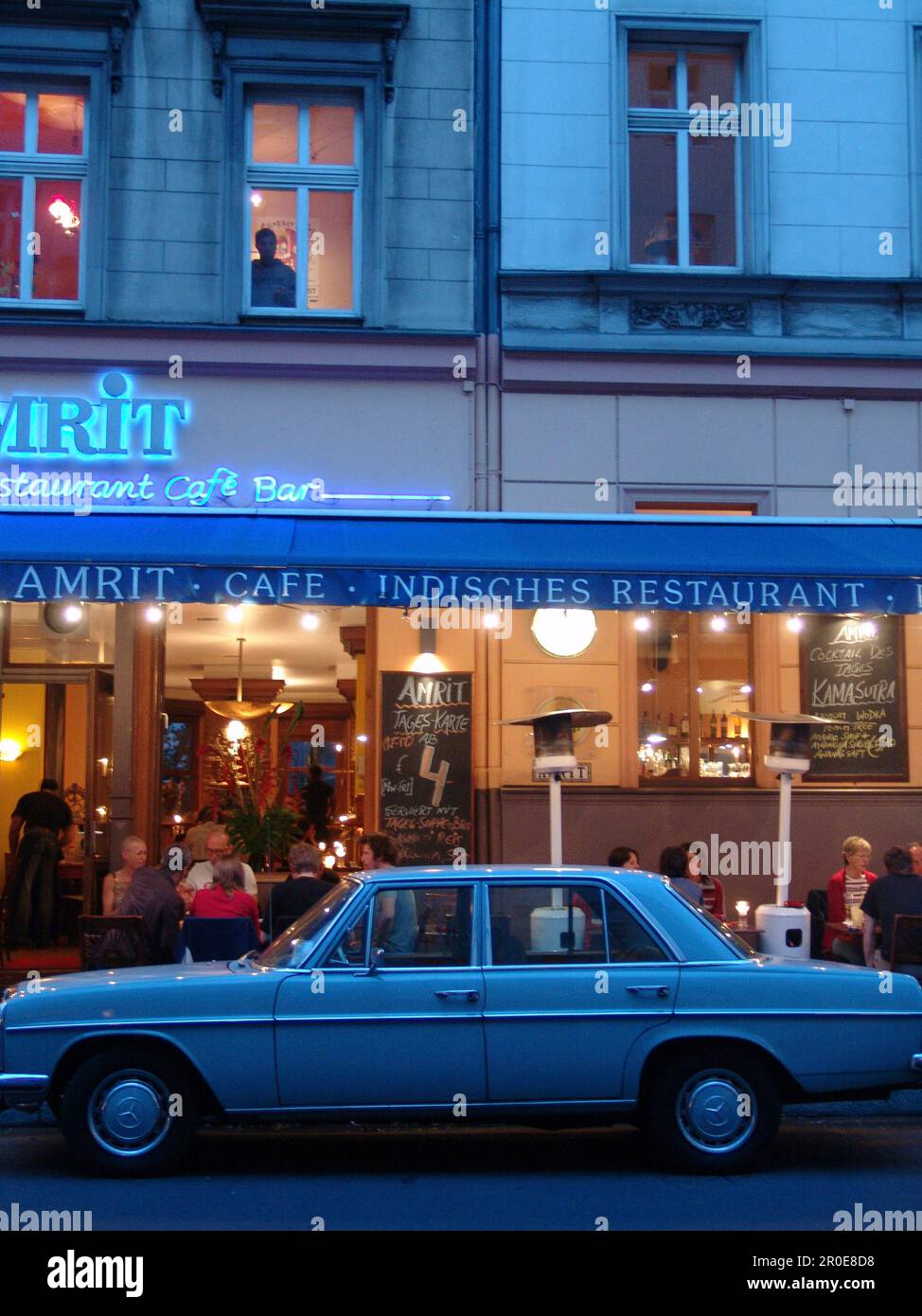 Indian Restaurant Amrit, Berlin, Germany Stock Photo - Alamy