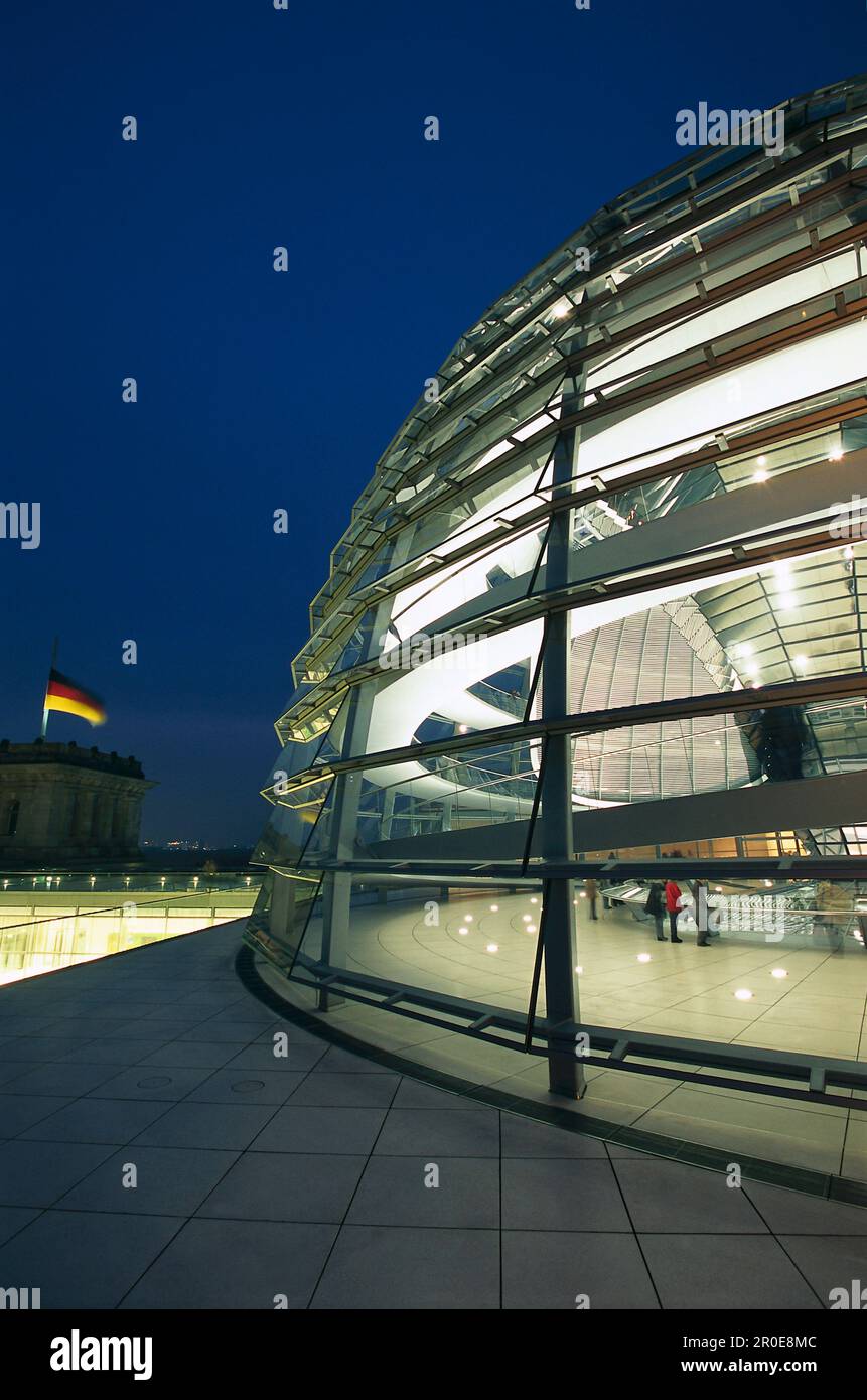 Cupola of German Reichstag, Berlin Germany Stock Photo - Alamy