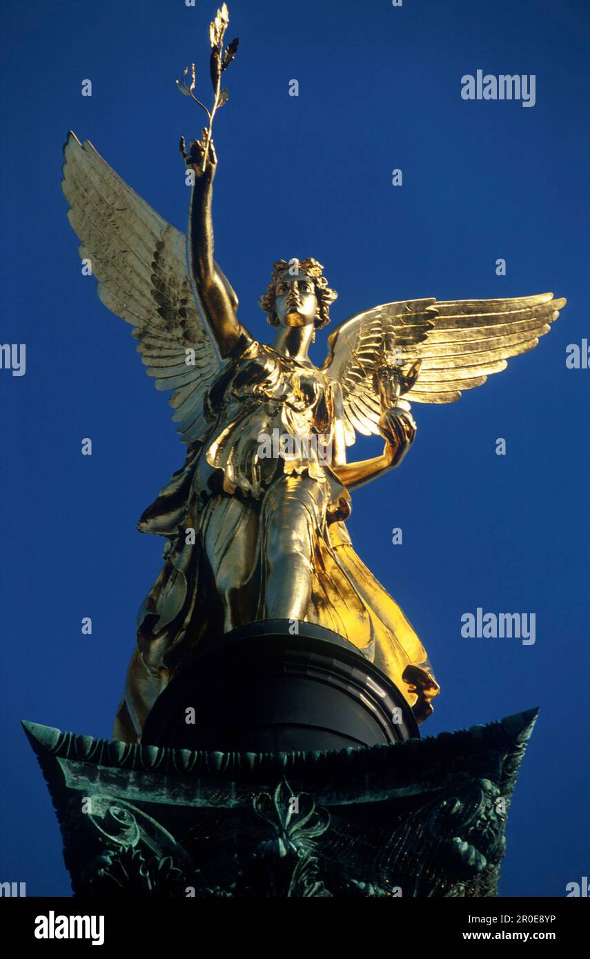 Angel of Peace statue, Munich, Bavaria, Germany Stock Photo - Alamy