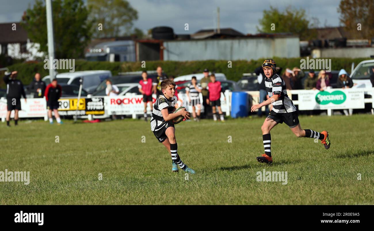 Tumble RFC Scarlets Cup Final 2023 Stock Photo - Alamy