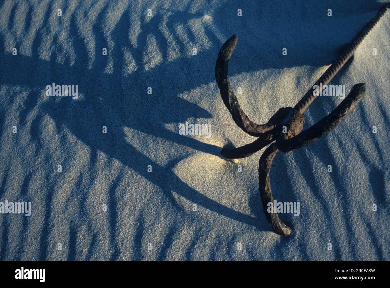 Anker im Sand Stock Photo - Alamy
