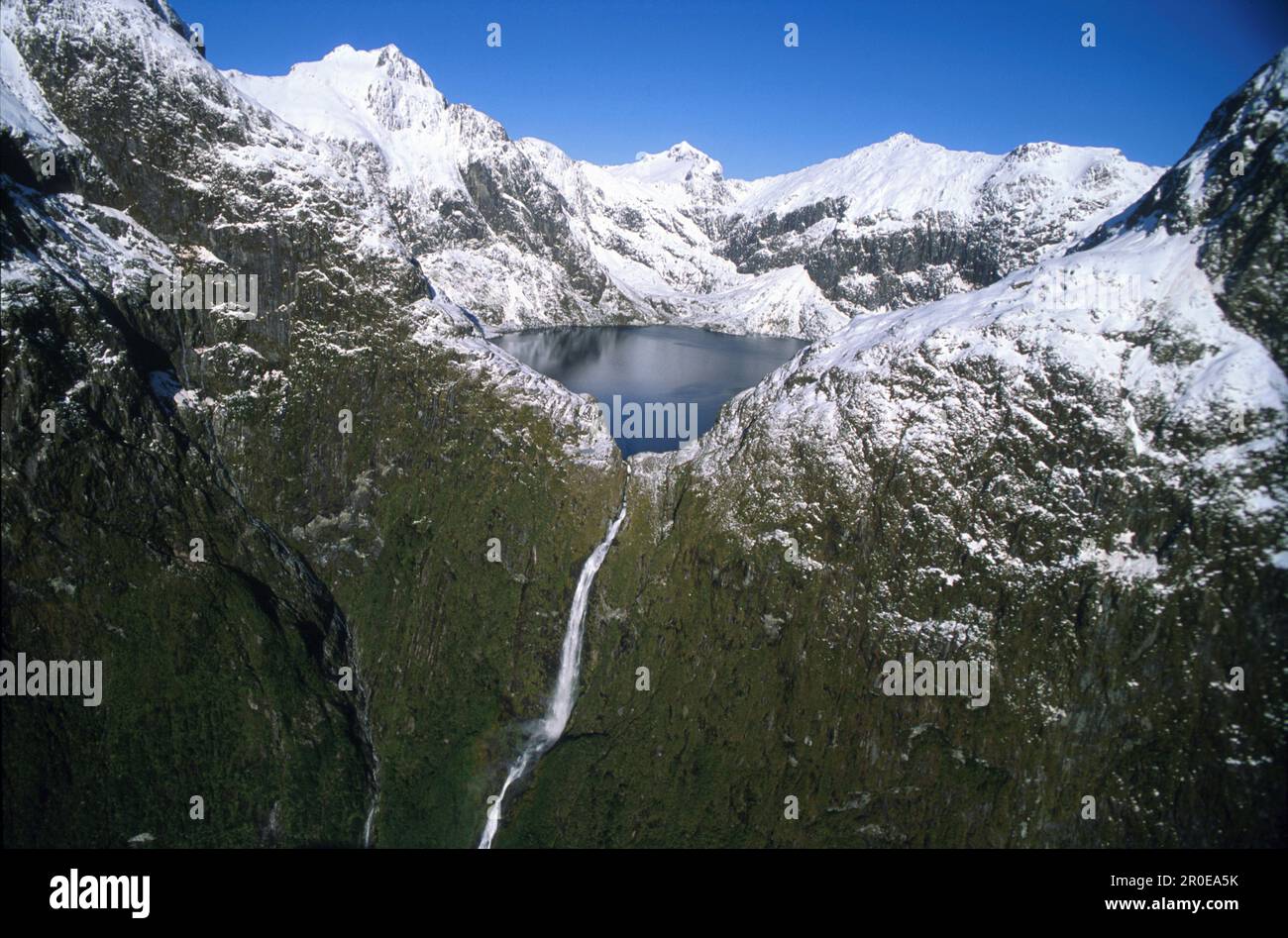 Sutherland Falls, Fiordland, South Island, New Zealand Stock Photo - Alamy